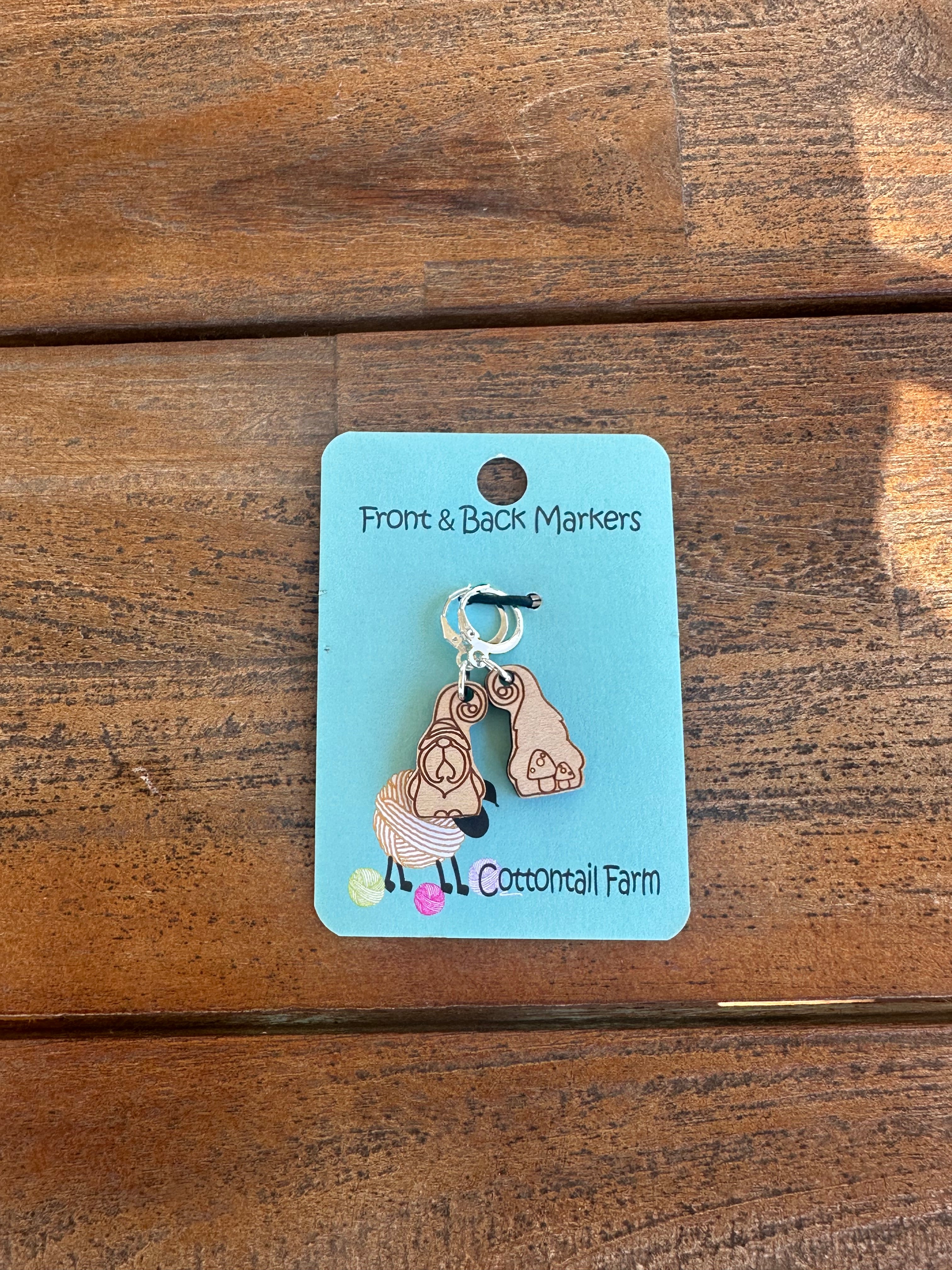Gnome Front and Back Markers – Cottontail Bags