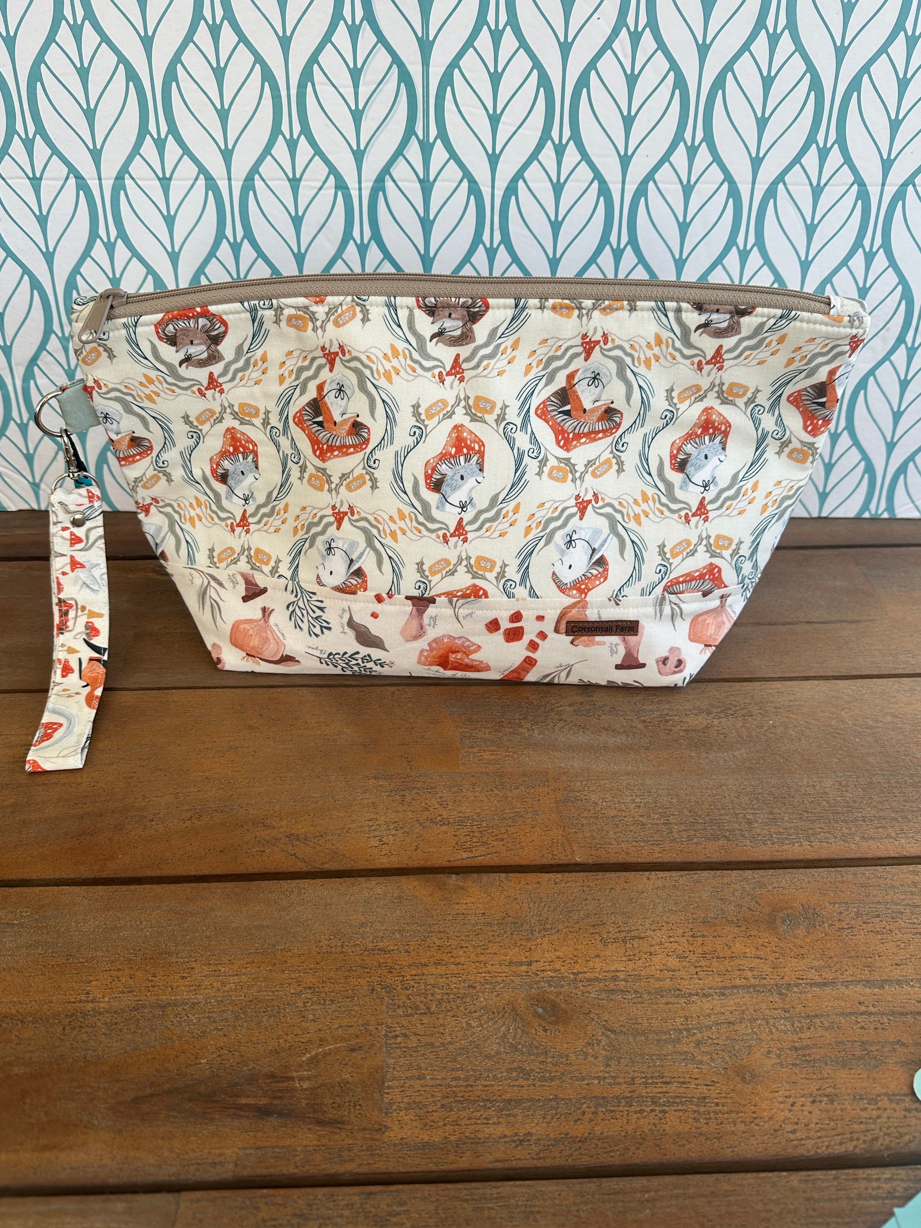 Large Zipper Bag – Cottontail Bags